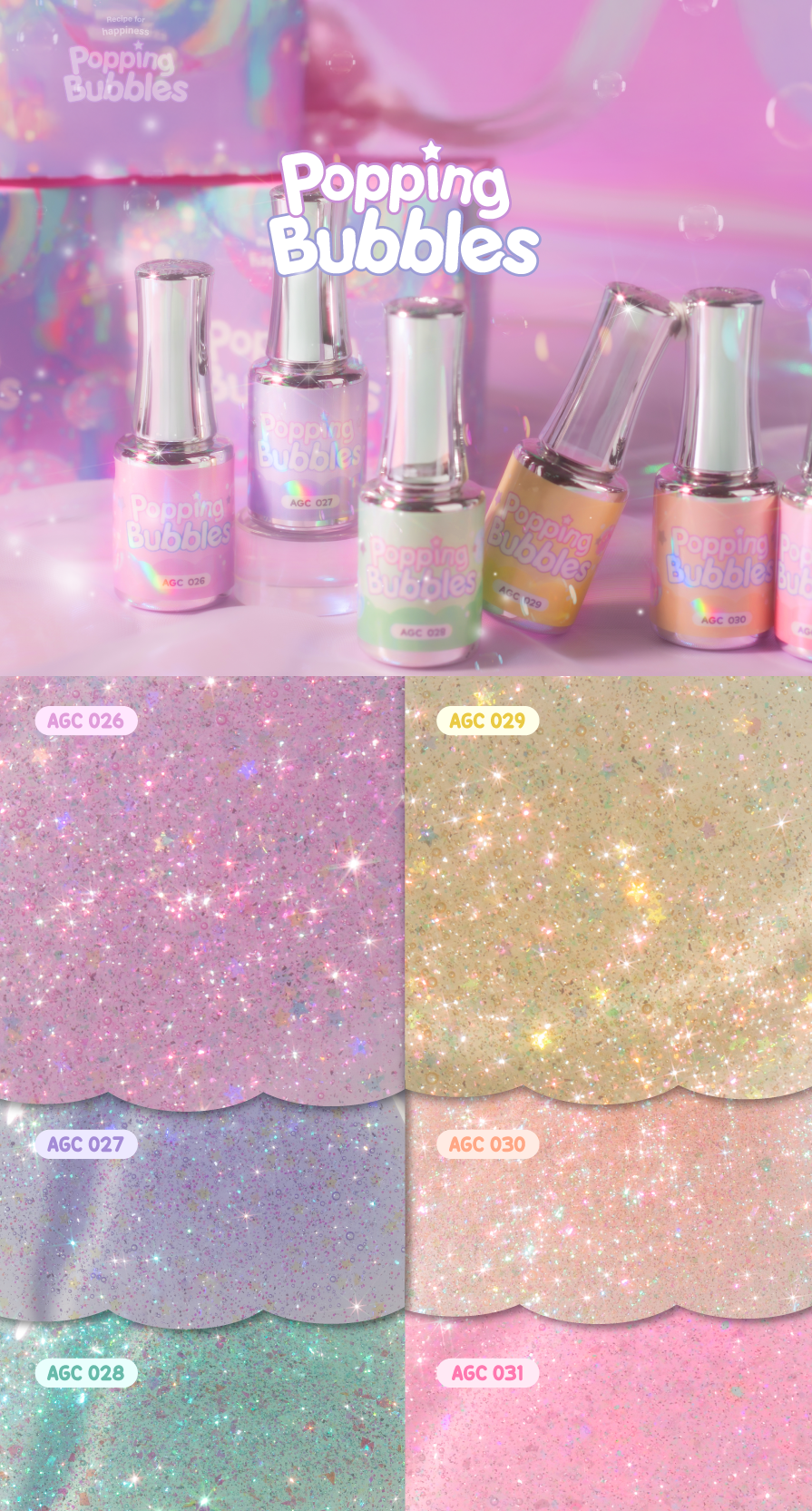 I'ZEMI Popping Bubbles Collection – Haeyo