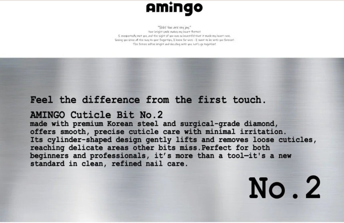 Amingo Cuticle Bit No. 2 – Haeyo